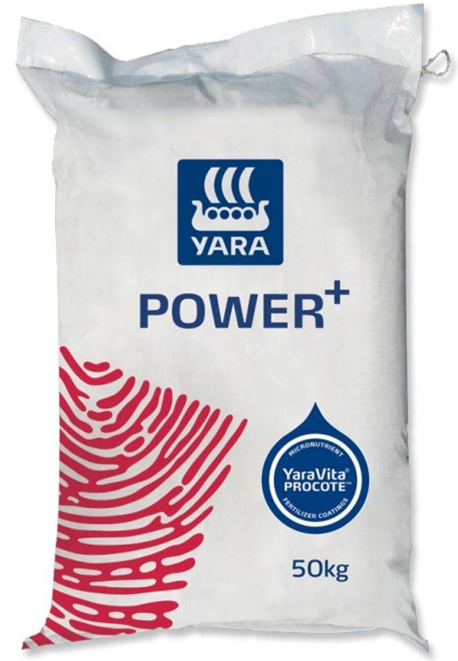 Crop Production :: Granular Fertilizers :: Yara Power+ - Agroduka