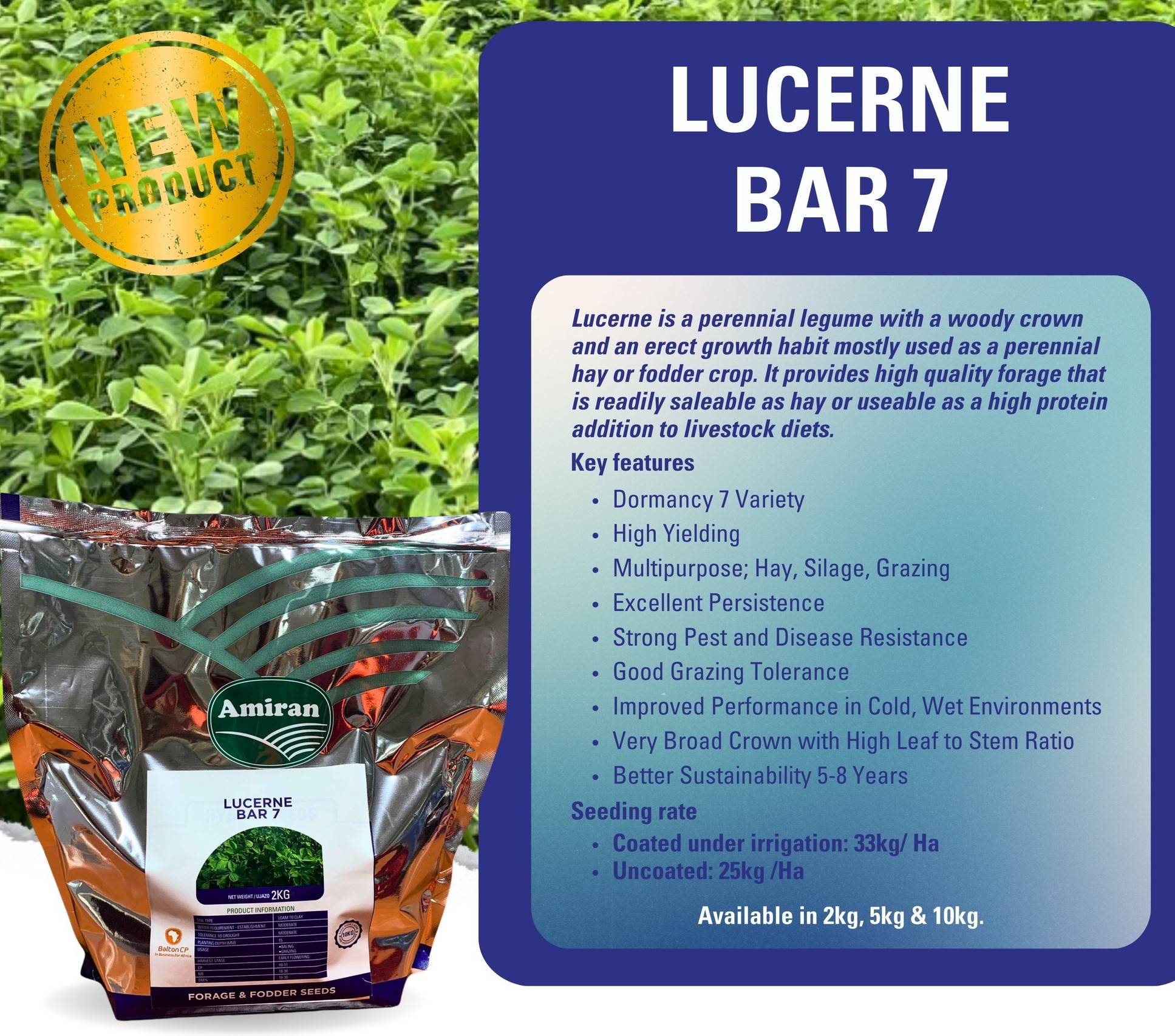 Lucerne Bar 7 | Agroduka Limited