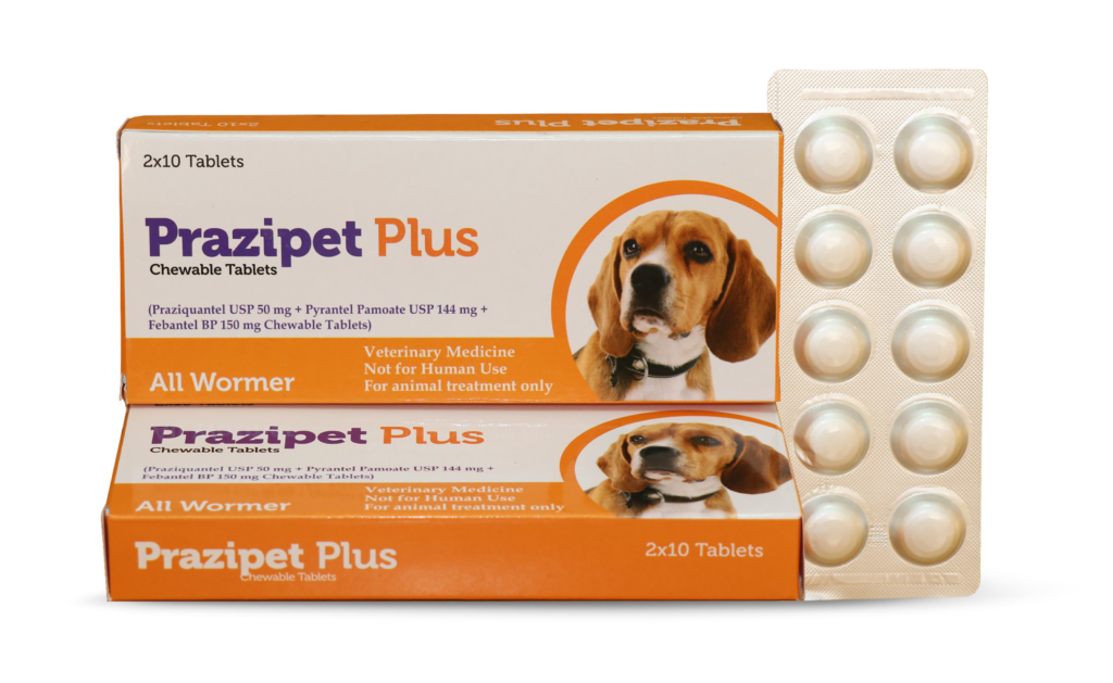 Prazipet Plus - 20 Tablet Pack | Agroduka Limited